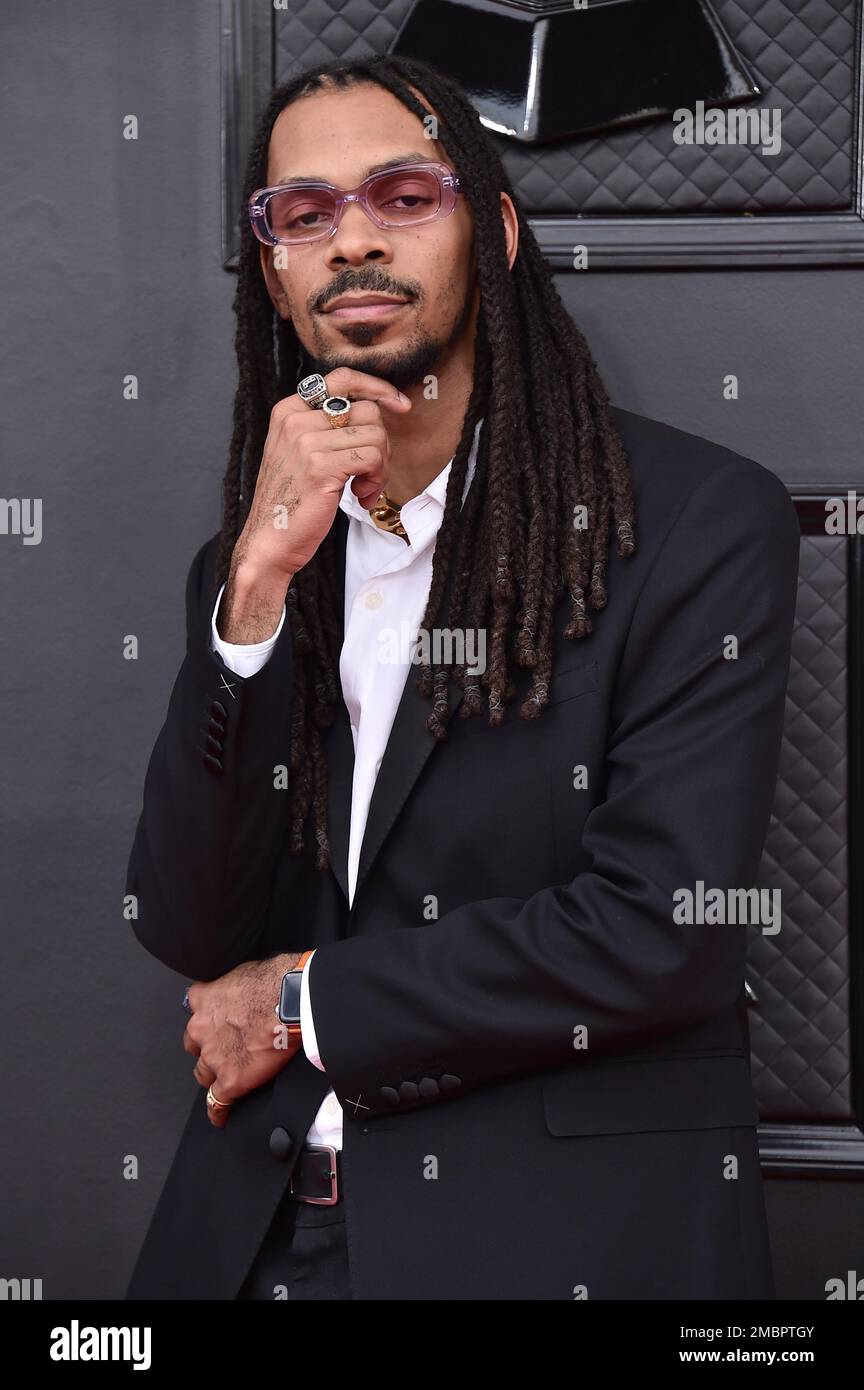 Erick the Architect arrives at the 64th Annual Grammy Awards at the MGM ...