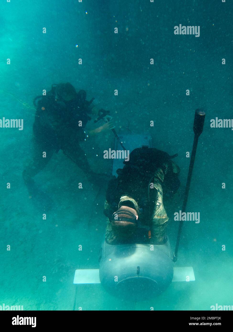 U.S. Marines with 2d Reconnaissance Battalion, 2d Marine Division ...