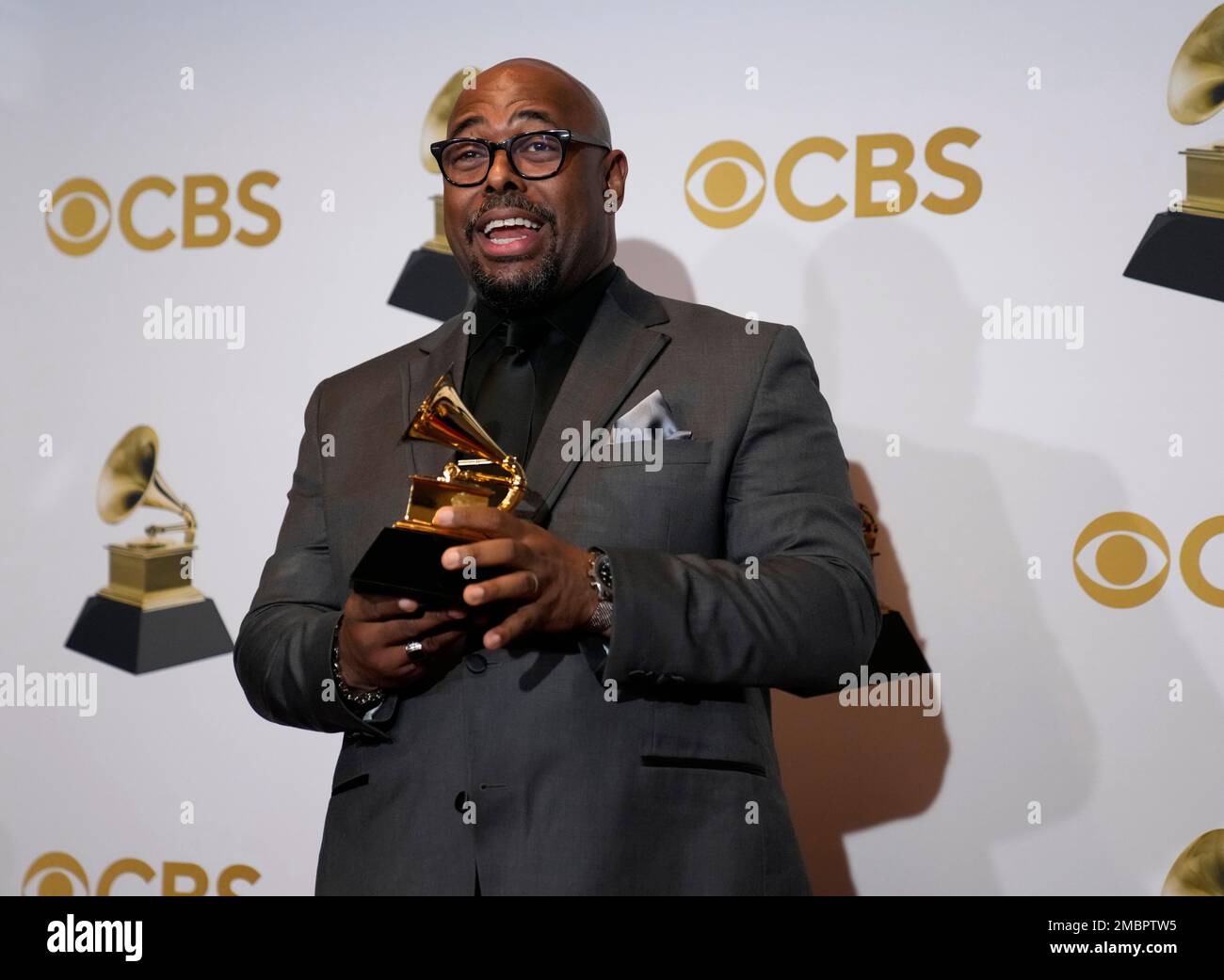 Christian McBride, winner of the award for best large jazz ensemble ...