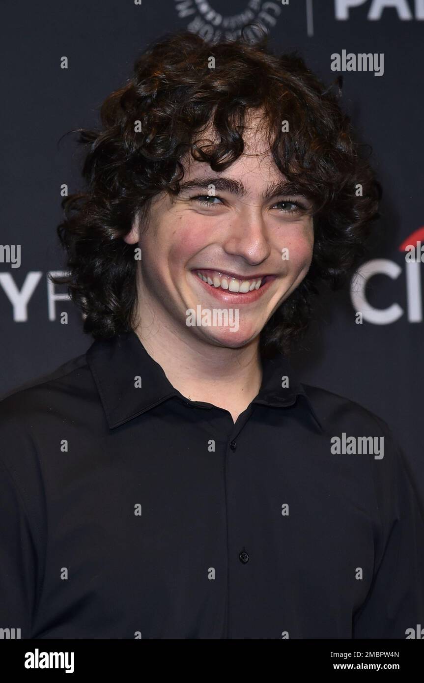 Alexander Garfin attends a screening of "Superman & Lois" during ...