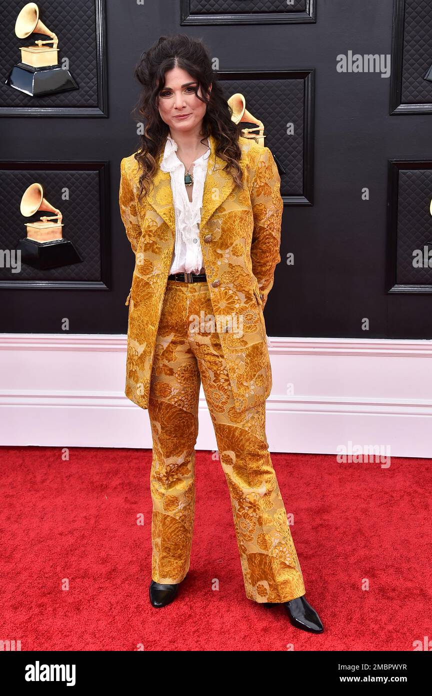 Ilsey Juber arrives at the 64th Annual Grammy Awards at the MGM Grand ...