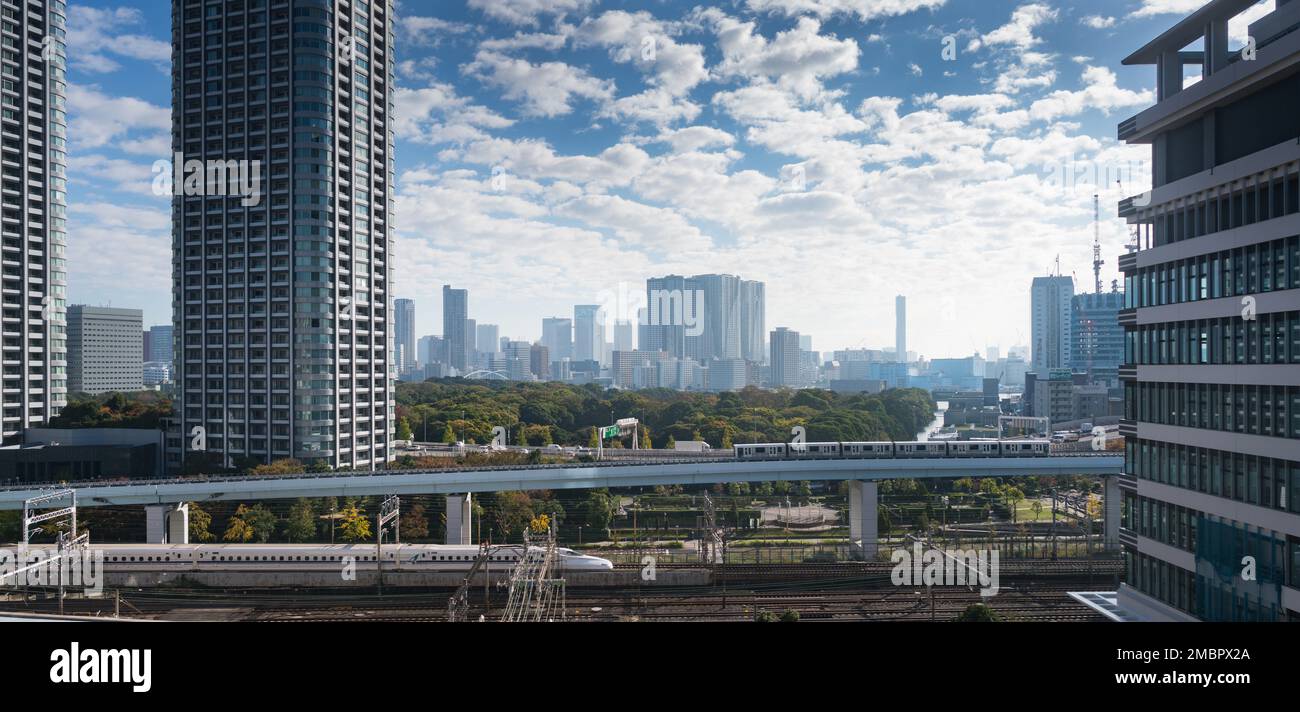 Urban landscape in Tokyo, Japan Stock Photo - Alamy