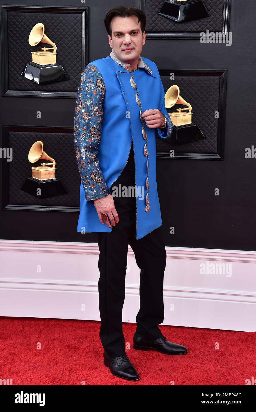 Hamid Saeidi arrives at the 64th Annual Grammy Awards at the MGM Grand ...