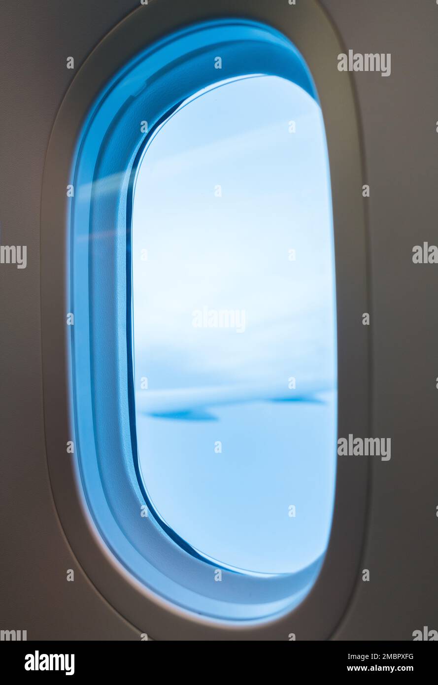 The plane window Stock Photo - Alamy