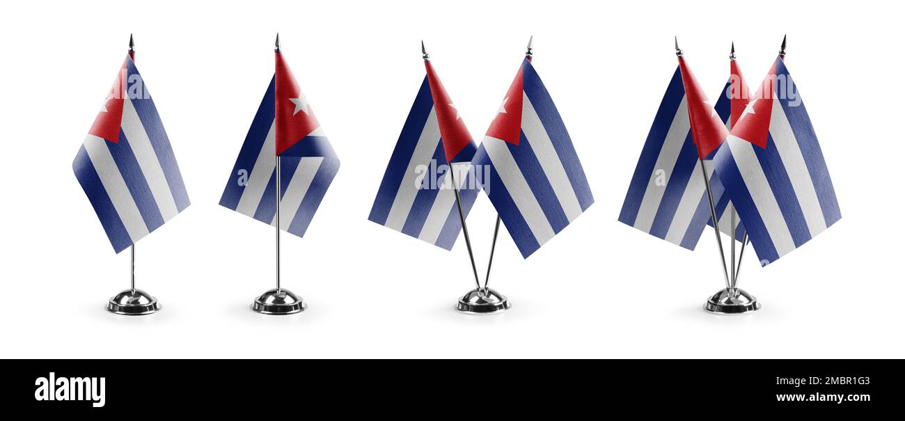Miniature flag cuba isolated hi-res stock photography and images - Alamy
