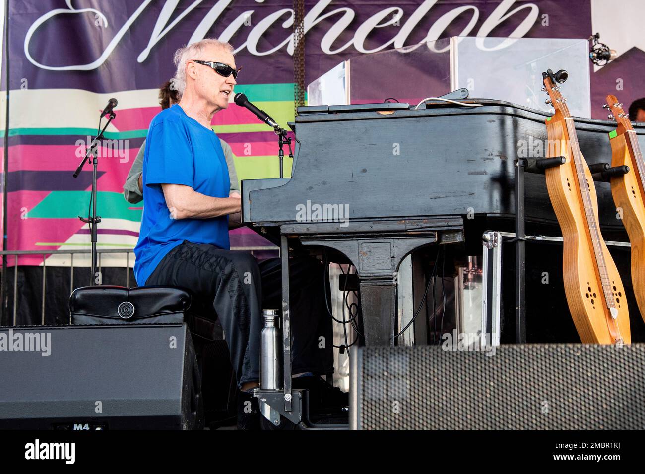 Bruce Hornsby performs at Hogs for the Cause at UNO Lakefront Arena on ...