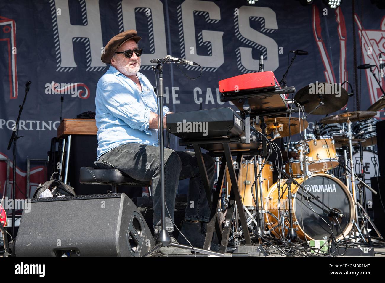 Jon Cleary performs at Hogs for the Cause at UNO Lakefront Arena on ...
