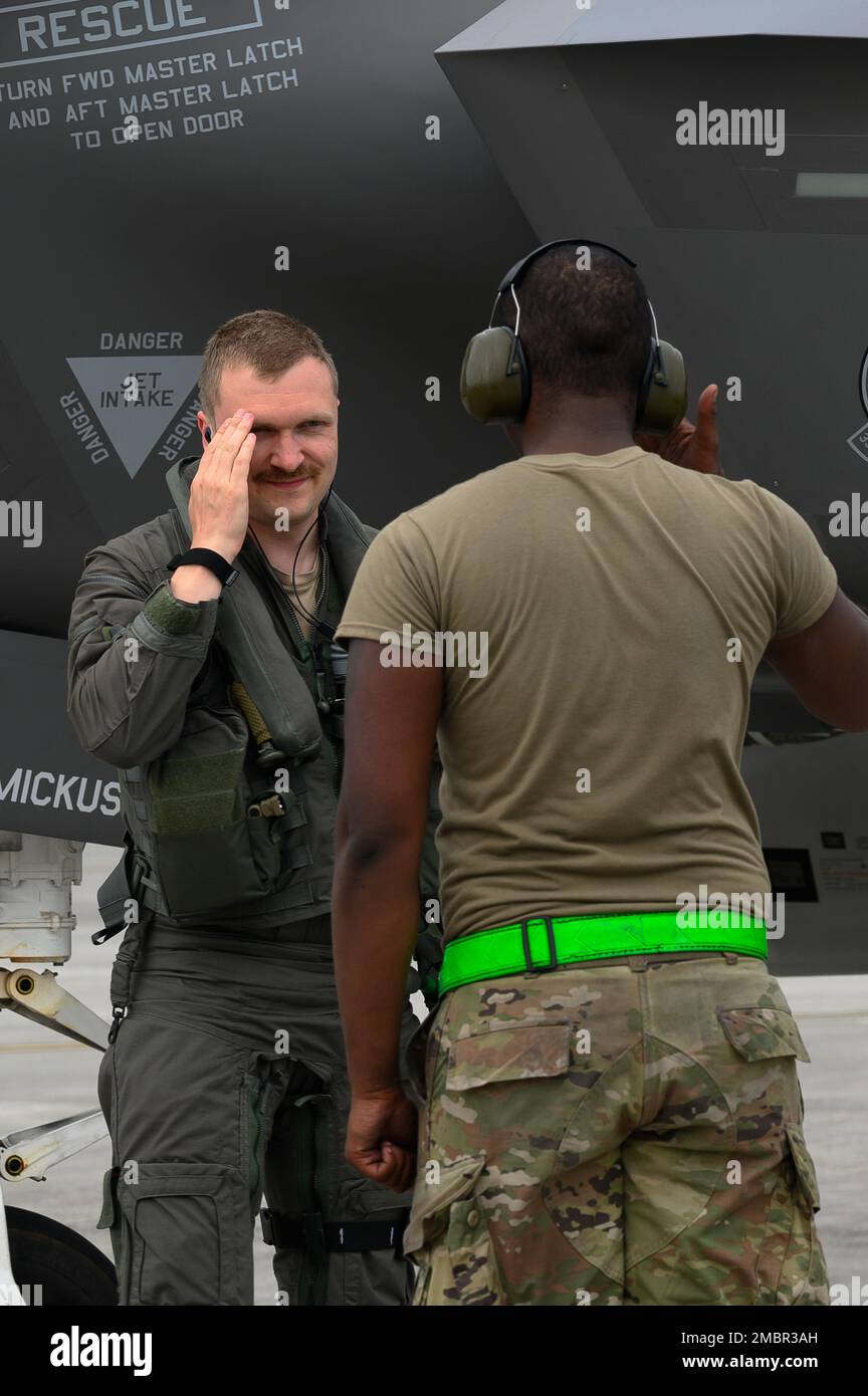 U.S. Air Force Capt. Grant “Punch” Schwartz, a 356th Expeditionary ...