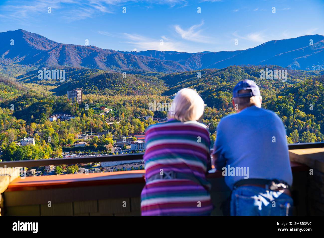 SKY BRIDGE, GATLINBURG, GREAT SMOKY MOUNTAINS TENNESSEE Stock Photo - Alamy