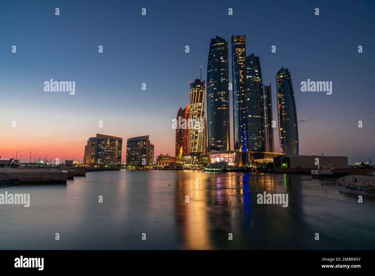 Atticus's tower at night Stock Photo - Alamy