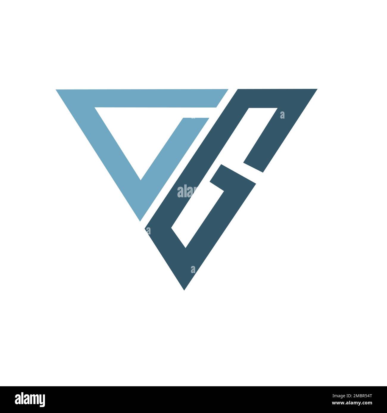 AG icon monogram letter text alphabet logo design on white background ...