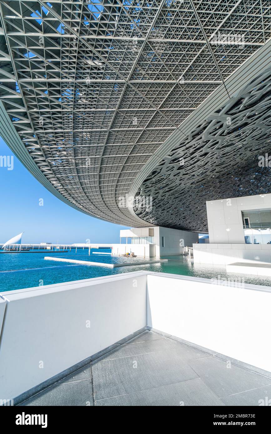 ABU dhabi in the Louvre Stock Photo - Alamy
