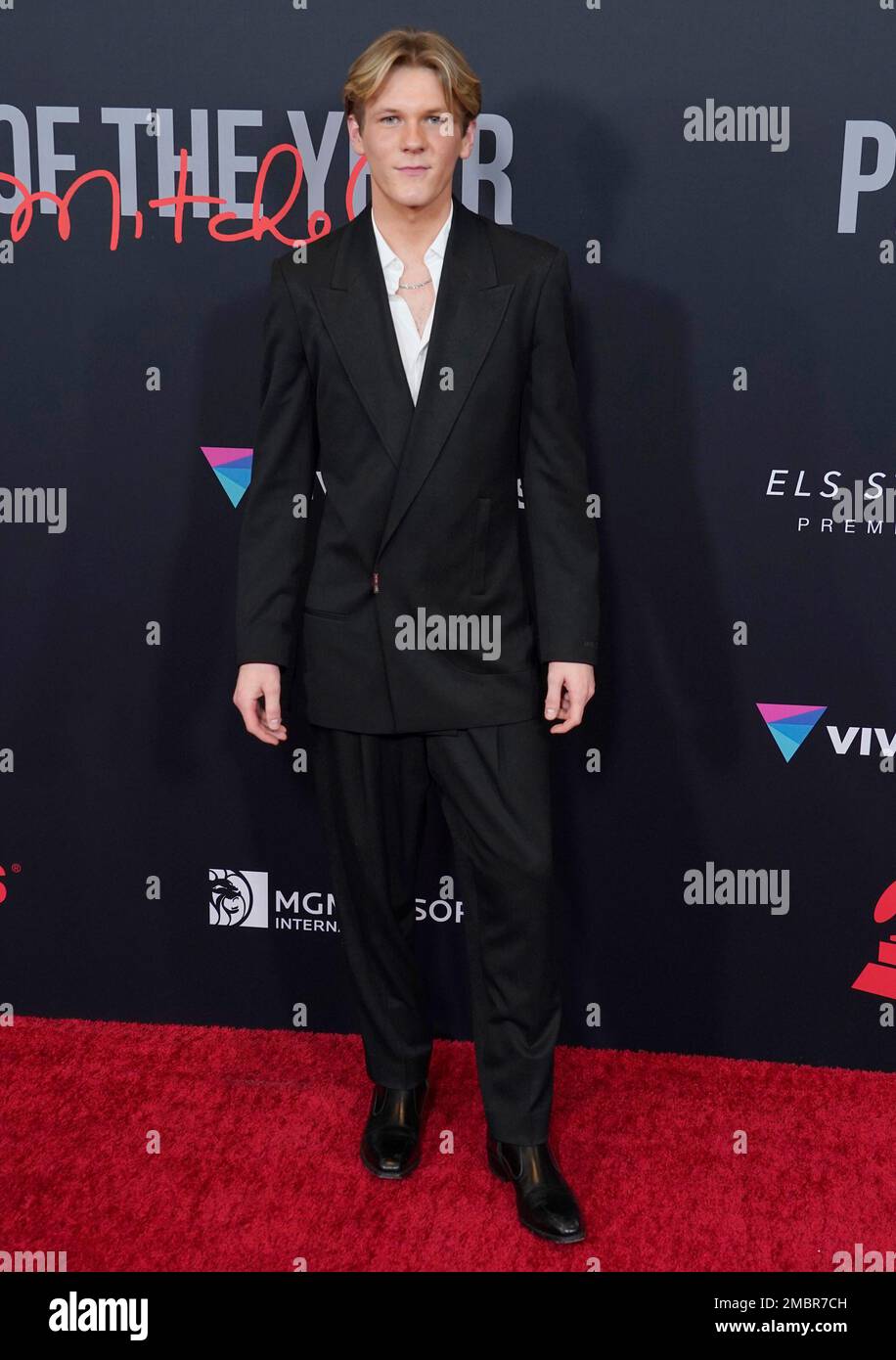 Davis Burleson arrives at the 31st annual MusiCares Person of the Year ...