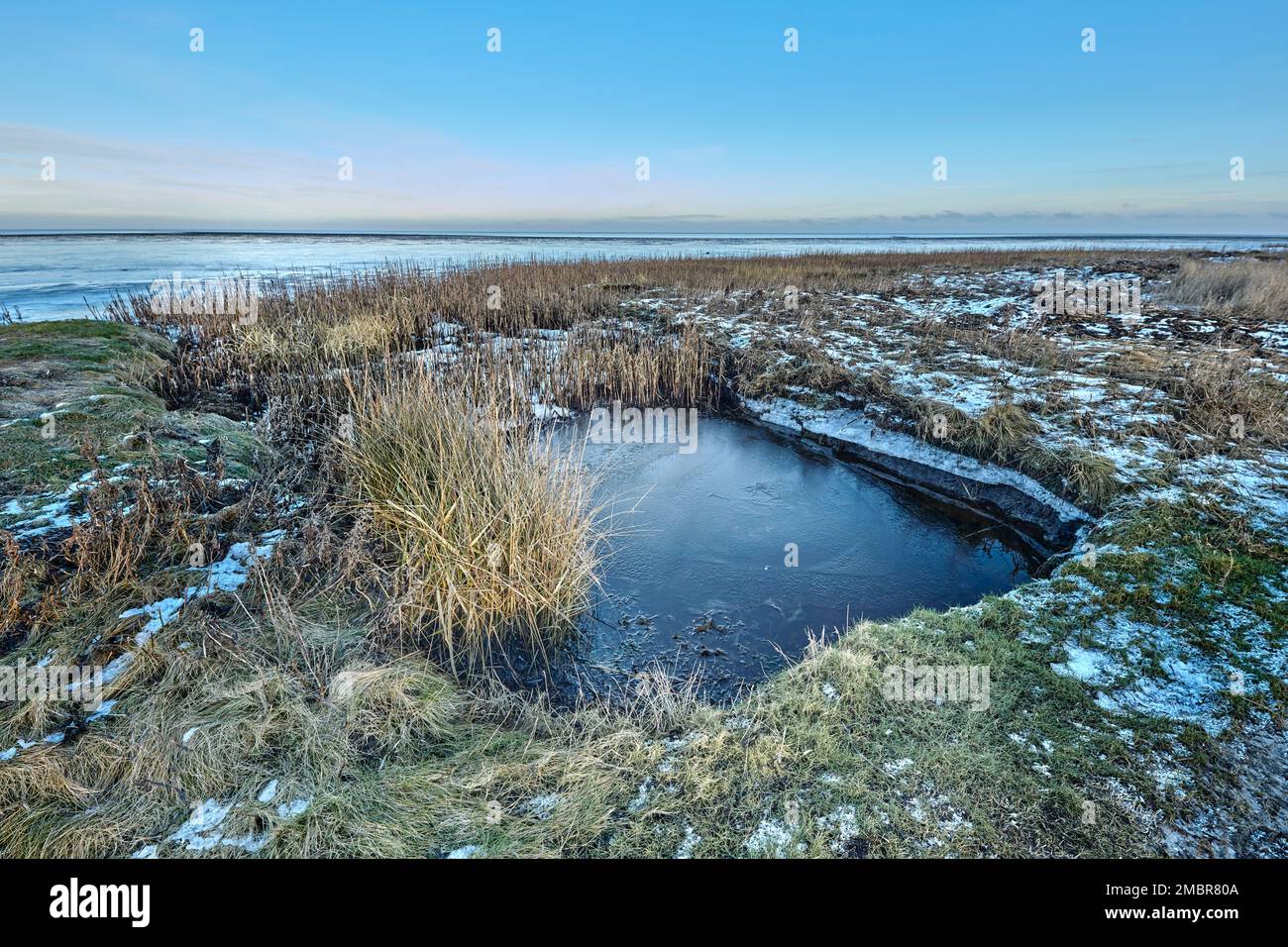 Danish Winter landscape by the coast of Kattegat. Photos of Danish ...