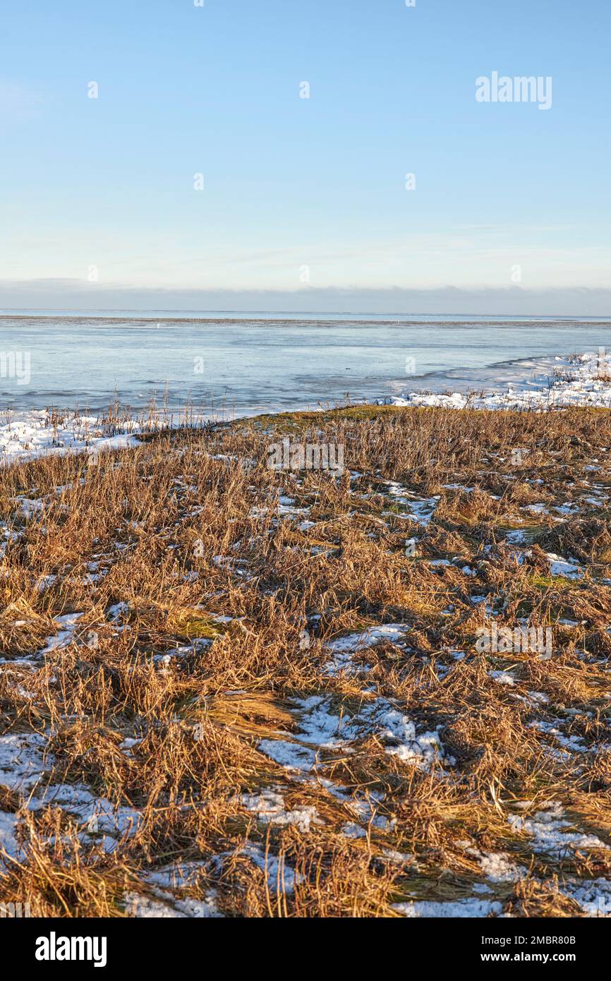 Danish Winter landscape by the coast of Kattegat. Photos of Danish ...