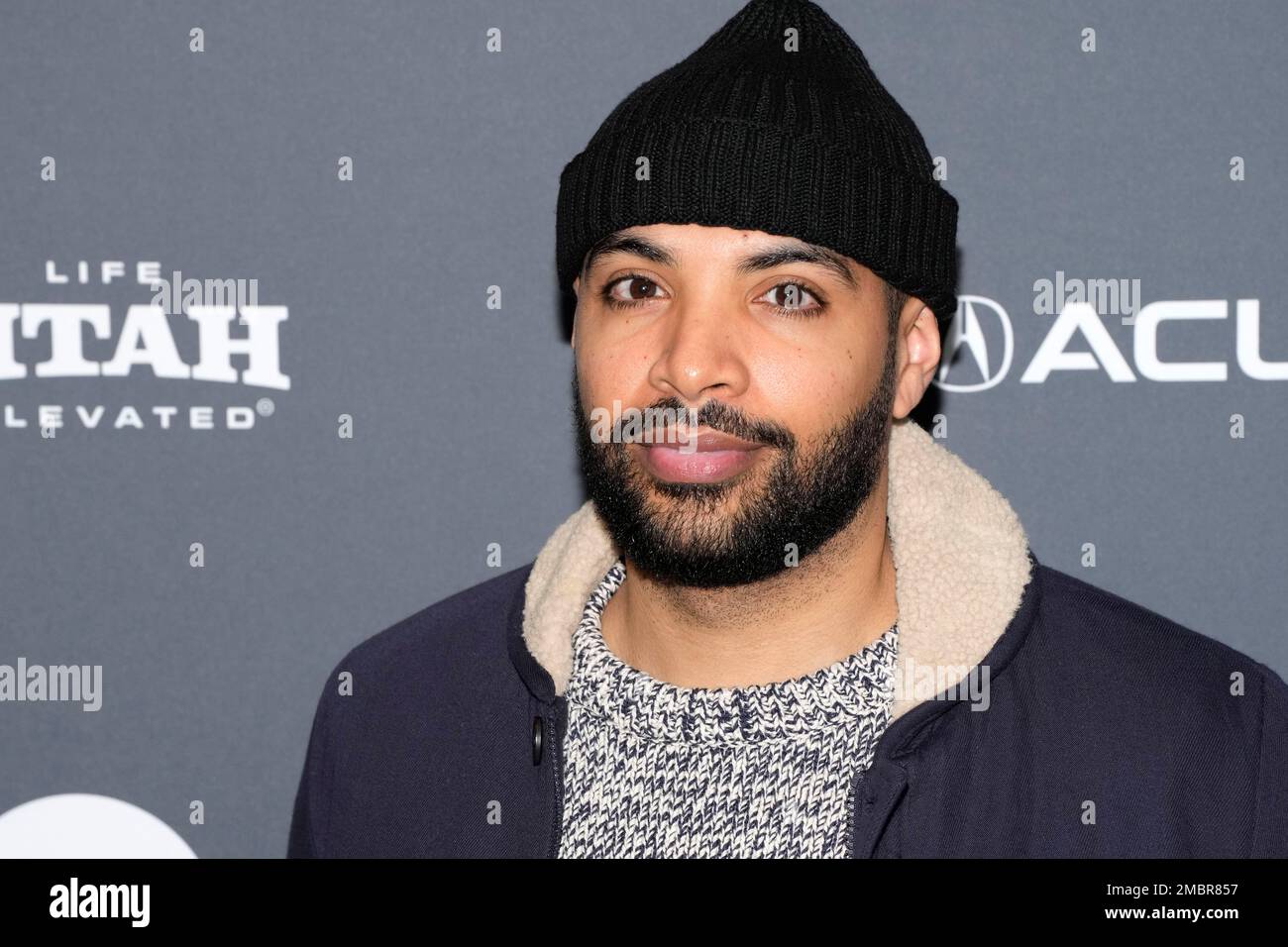 Elijah Bynum attends the premiere of "Magazine Dreams" at the Eccles ...