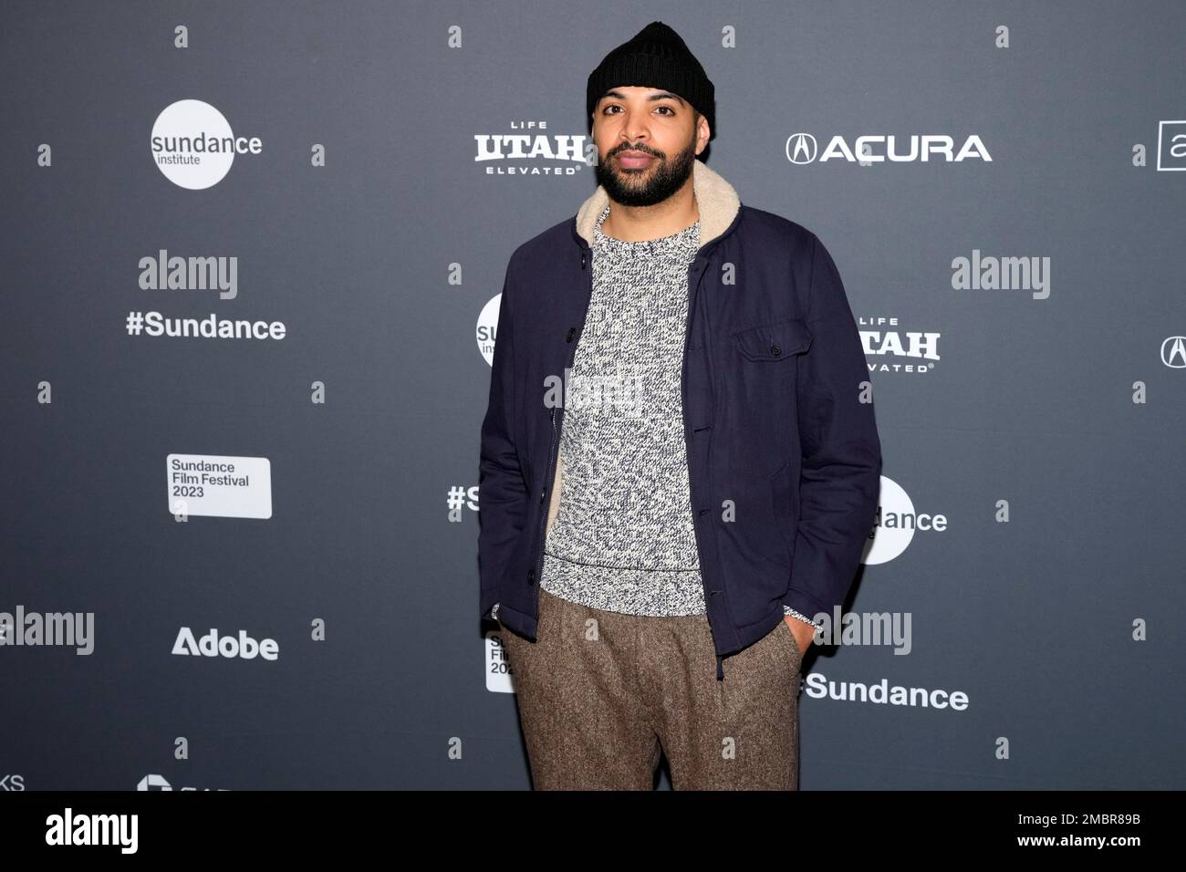 Elijah Bynum attends the premiere of "Magazine Dreams" at the Eccles ...