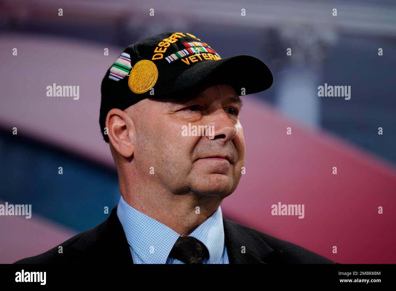 Pennsylvania state Sen. Doug Mastriano, R-Franklin takes part in a ...