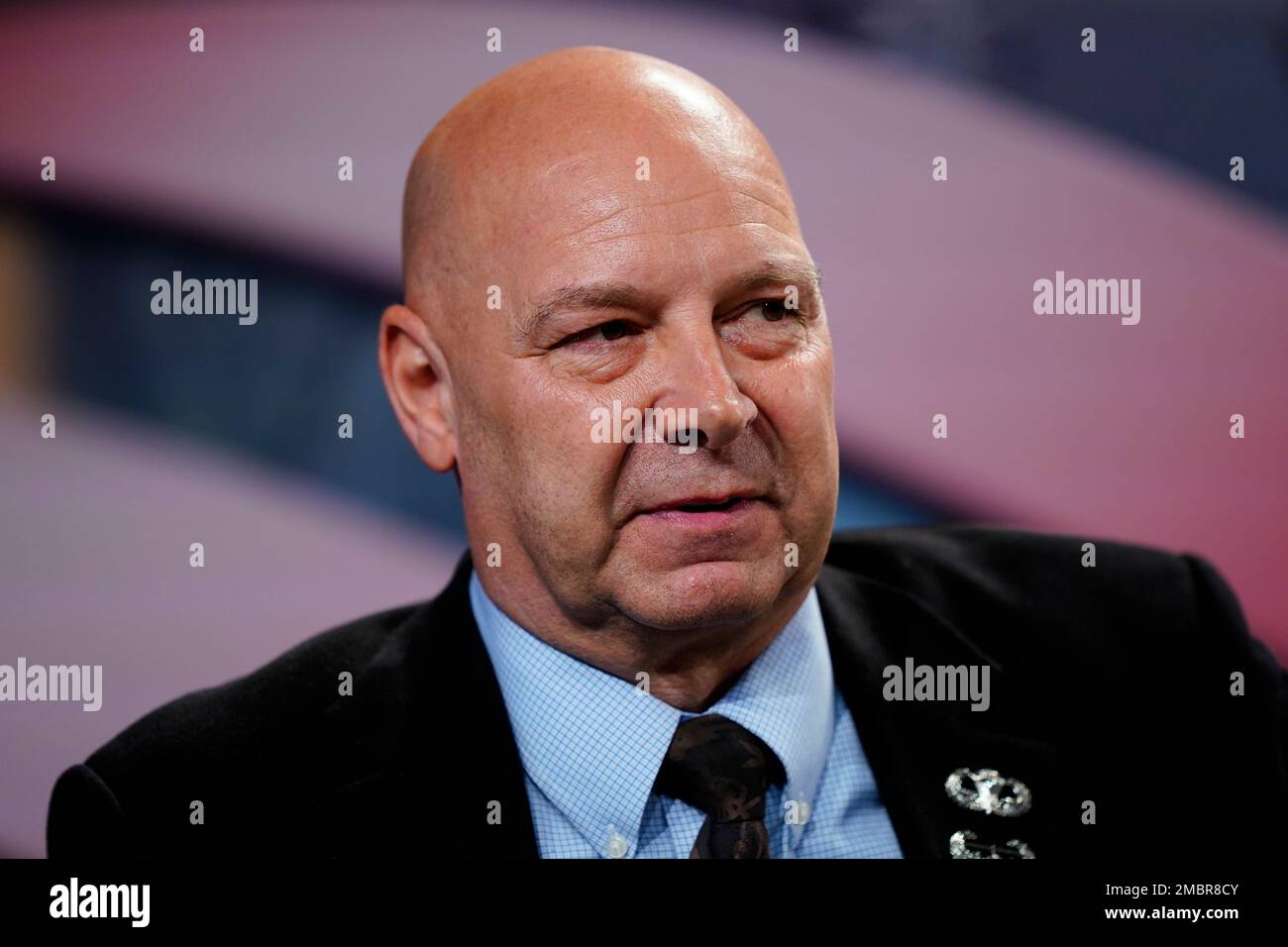 Pennsylvania state Sen. Doug Mastriano, R-Franklin takes part in a ...