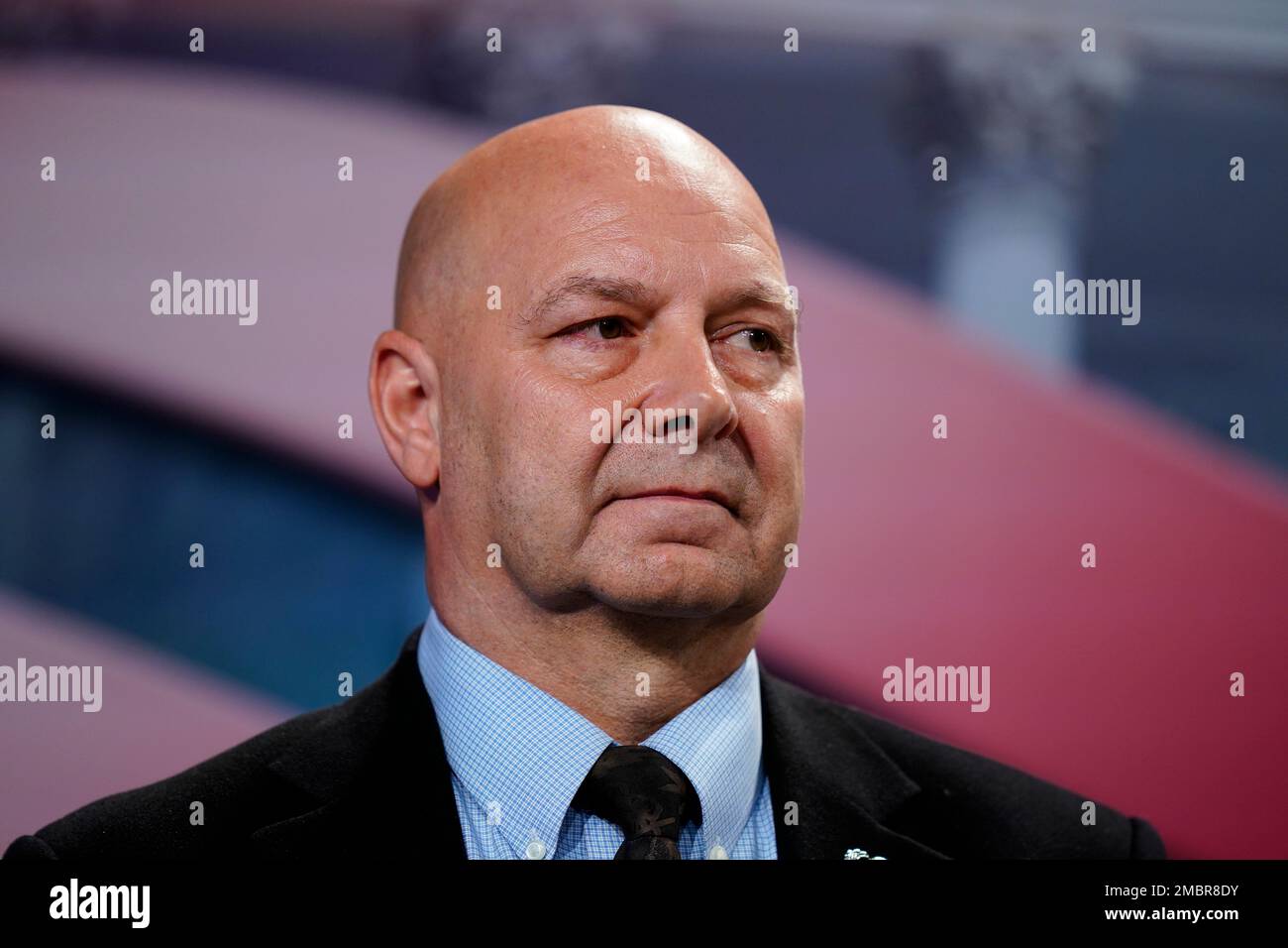 Pennsylvania state Sen. Doug Mastriano, R-Franklin takes part in a ...