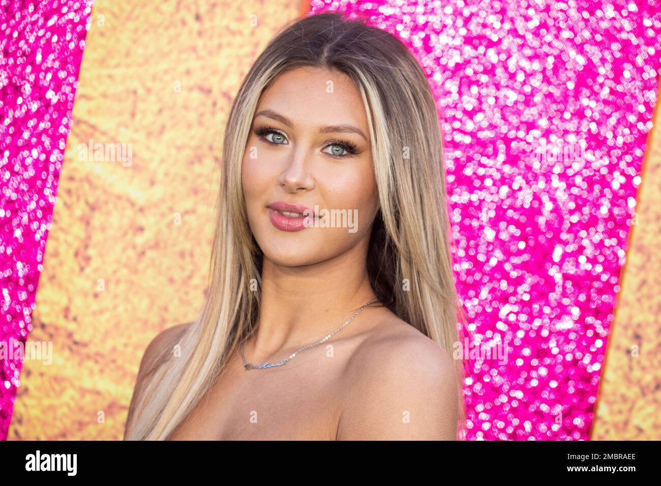 Talia Lewiscole poses for photographers upon arrival at the premiere of ...
