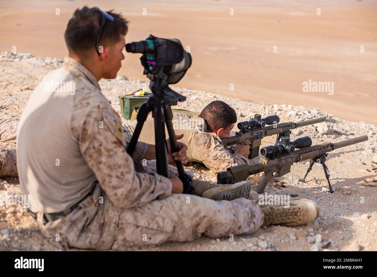 AL HAMRA, UNITED ARAB EMIRATES (June 20, 2022) – A U.S. Marine assigned ...