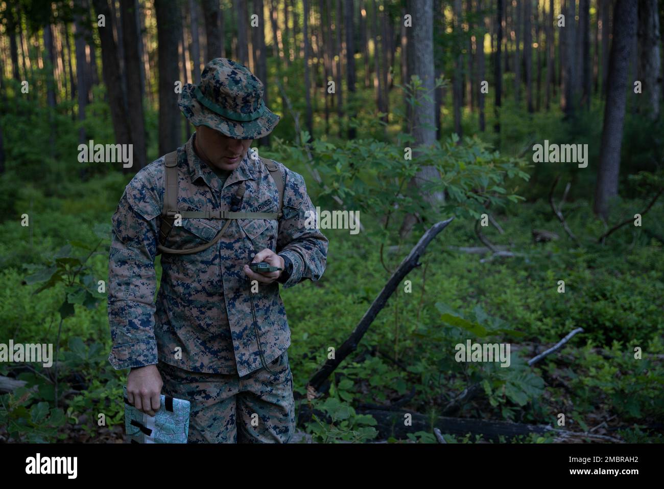 U.S. Marine Corps Capt. Benjamin Bechard, an infantry officer with 1st ...