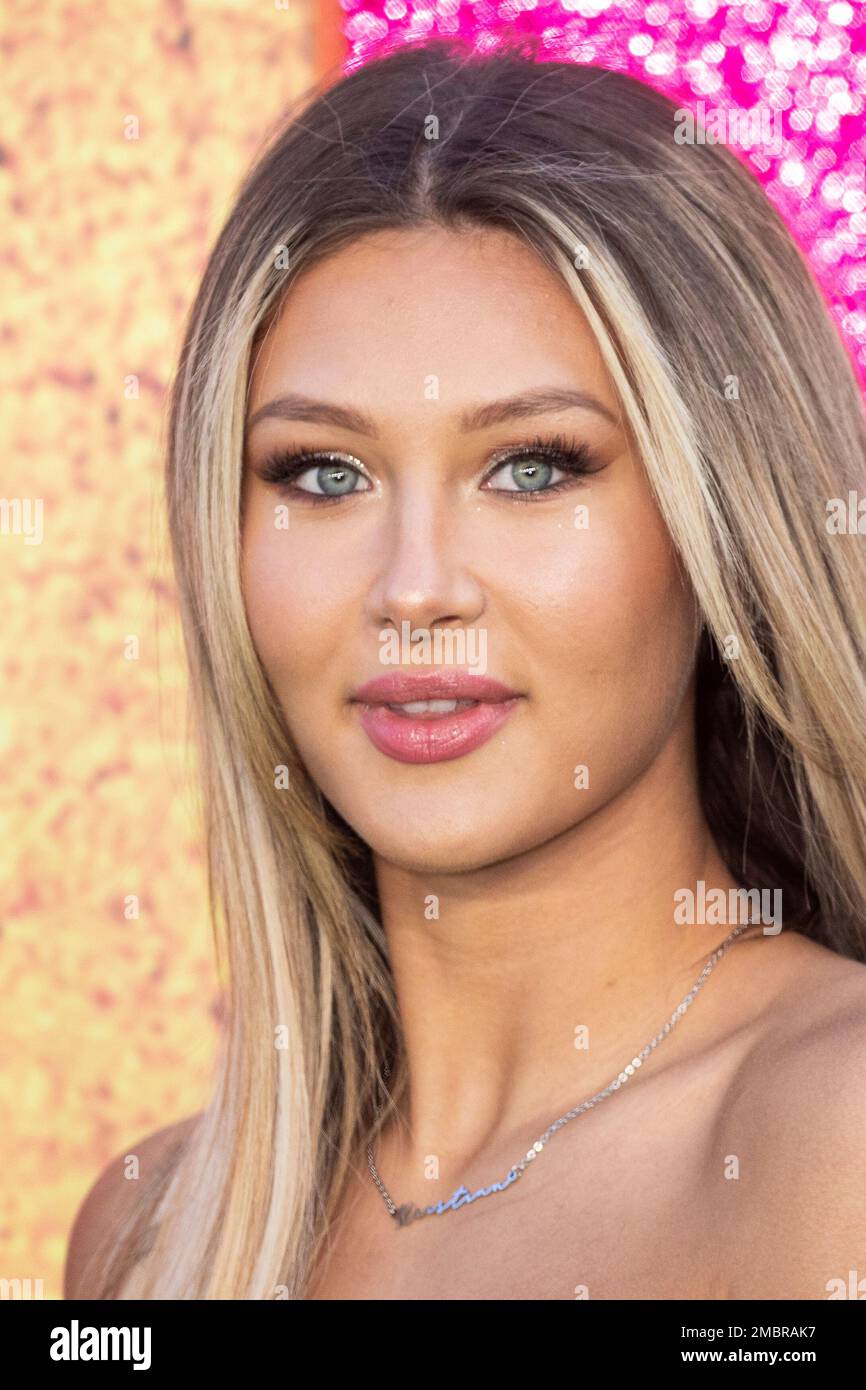 Talia Lewiscole poses for photographers upon arrival at the premiere of ...