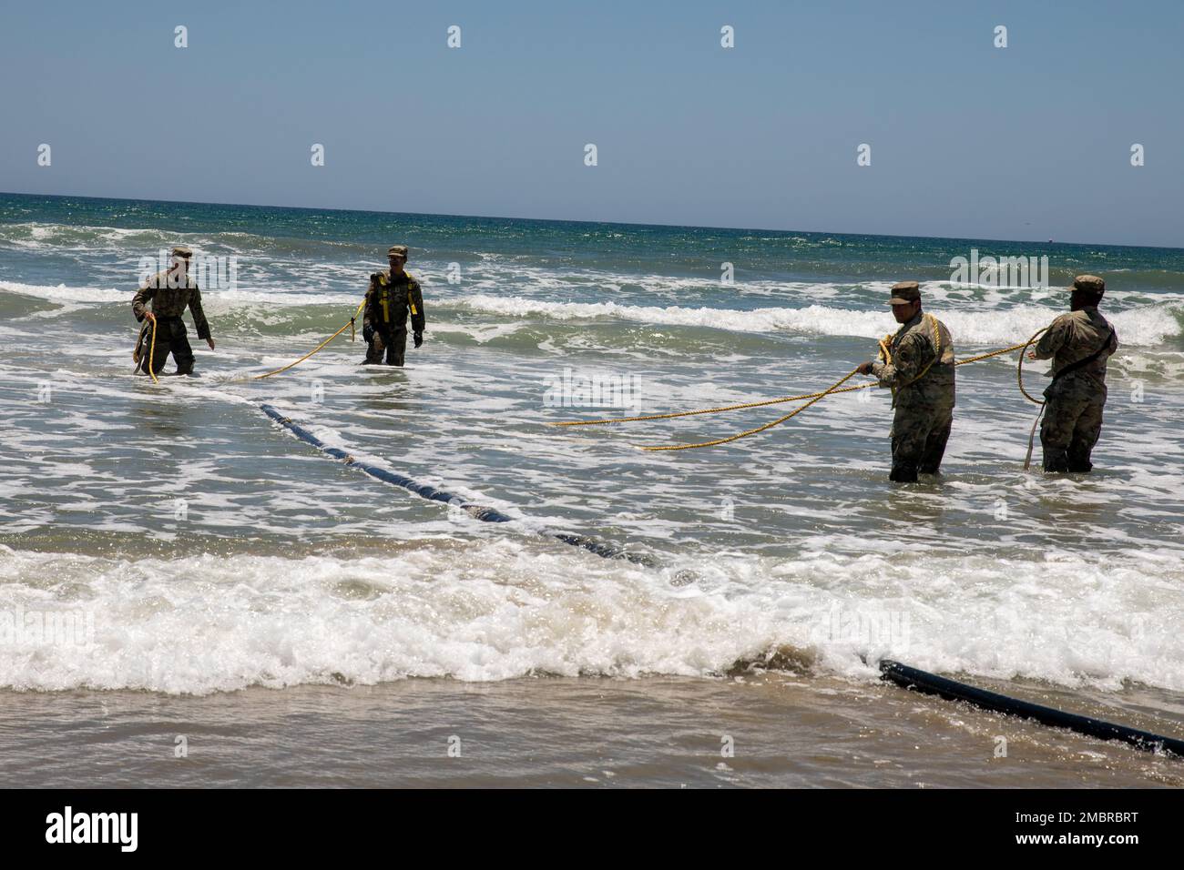 A team of U.S. Army Reserve Soldiers, who are trained as water ...