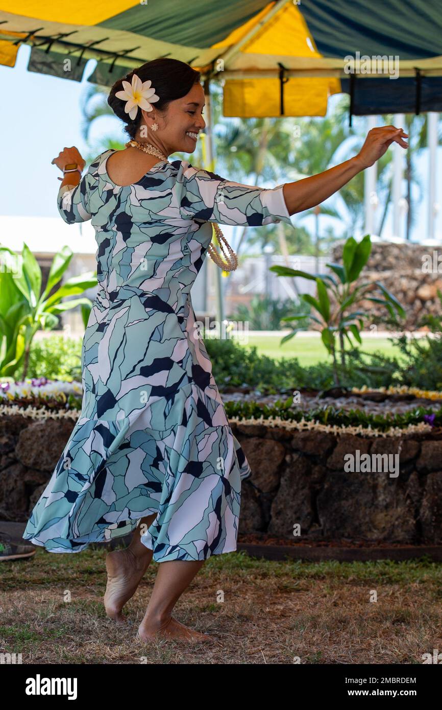 220620-N-ML137-1061 KEKAHA, HI (June 20, 2022) Kaulana Mossman, of the ...