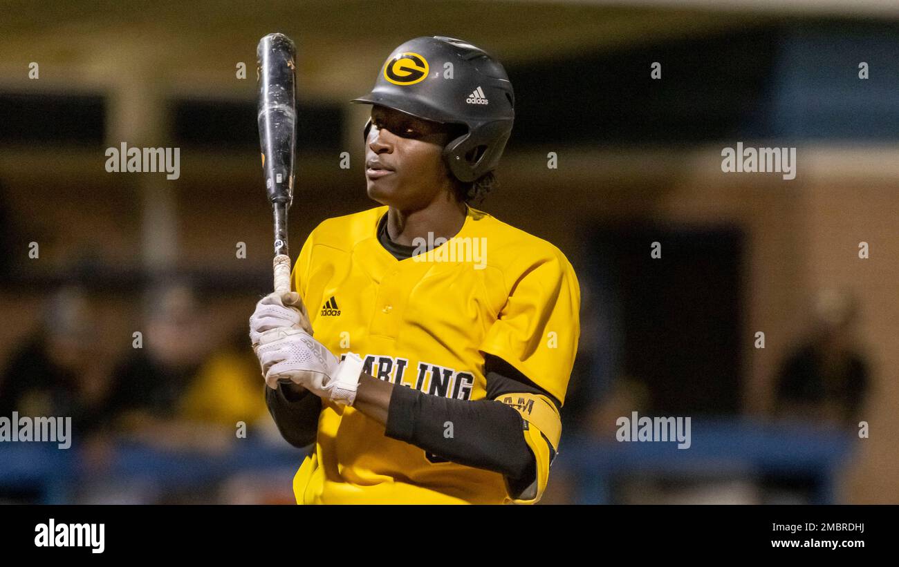 Grambling State infielder Cameron Bufford (6) during an NCAA baseball ...