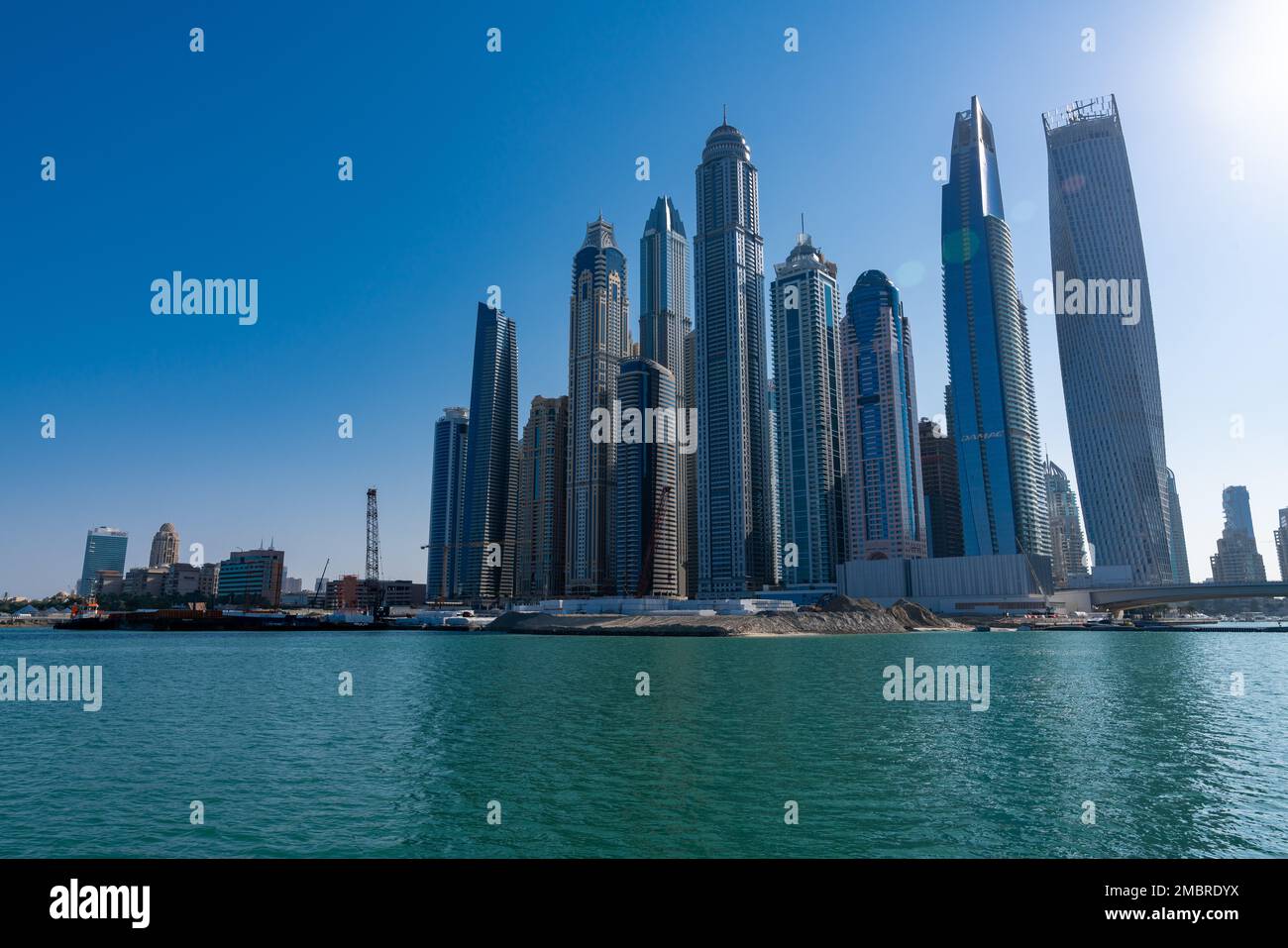 Dubai city landscape Stock Photo - Alamy