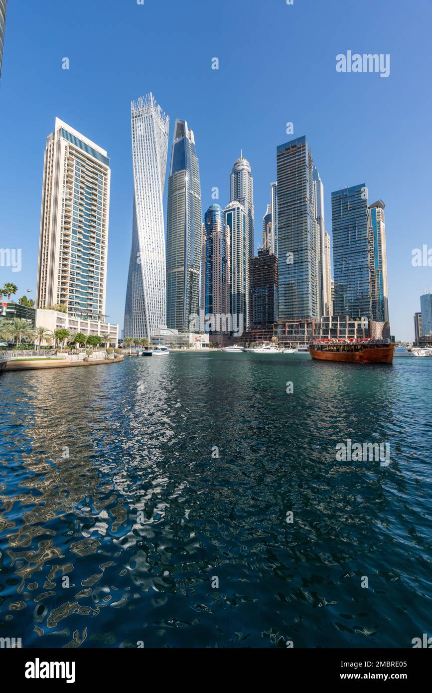 Dubai city landscape Stock Photo - Alamy