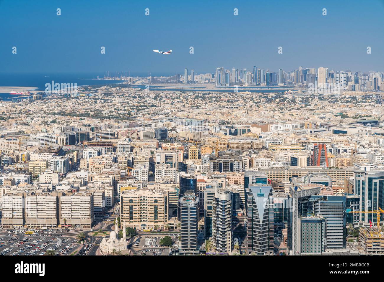 Have a bird's eye view of dubai city view Stock Photo - Alamy