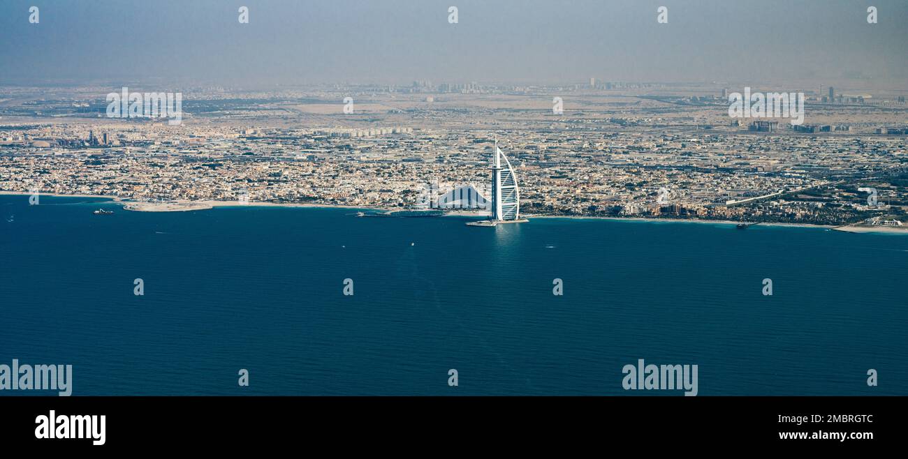 Have a bird's eye view of dubai city view Stock Photo - Alamy