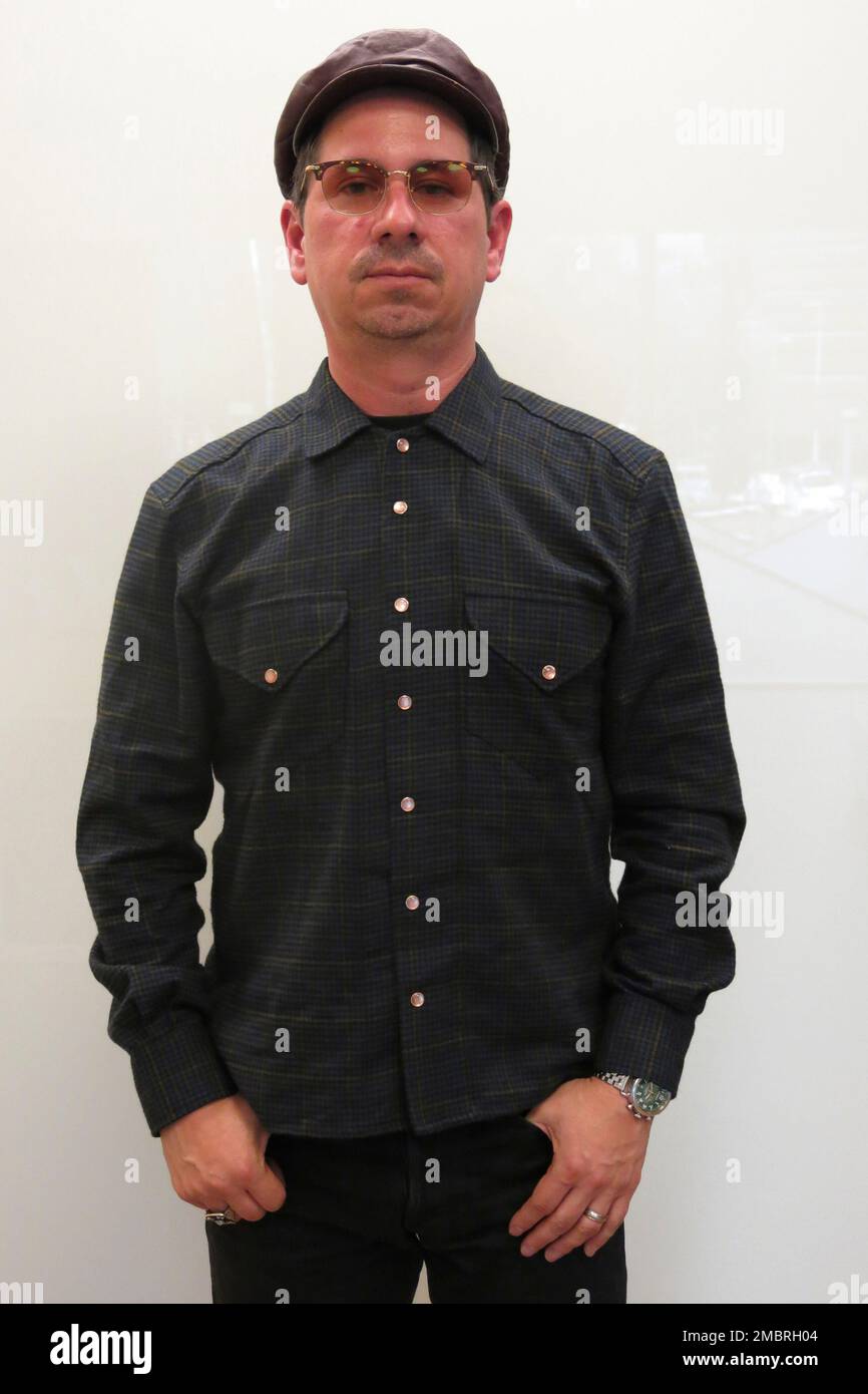 U.S. musician Adrian Quesada poses for a portrait in Mexico City, March ...