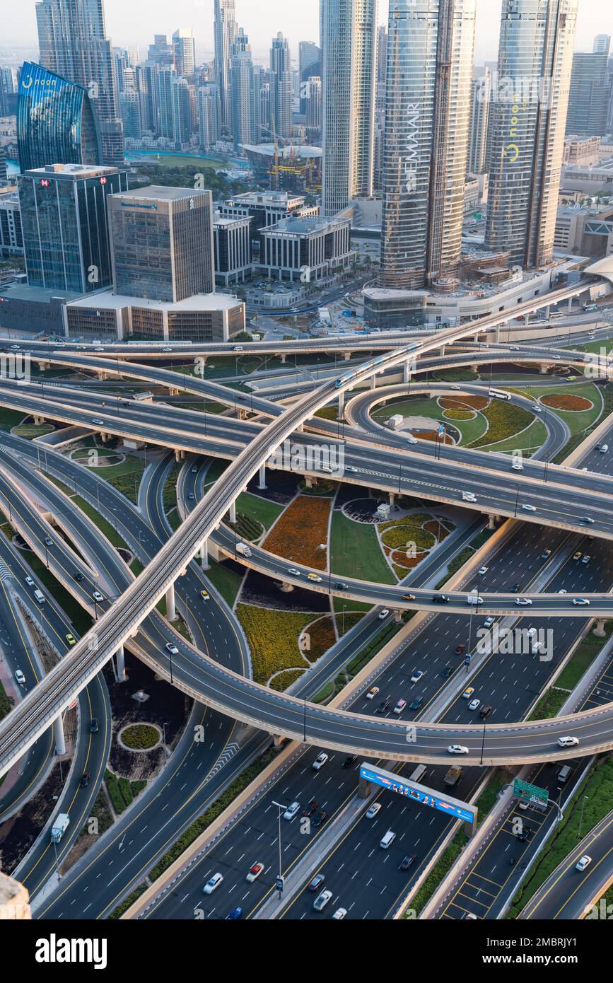Dubai city landscape Stock Photo - Alamy