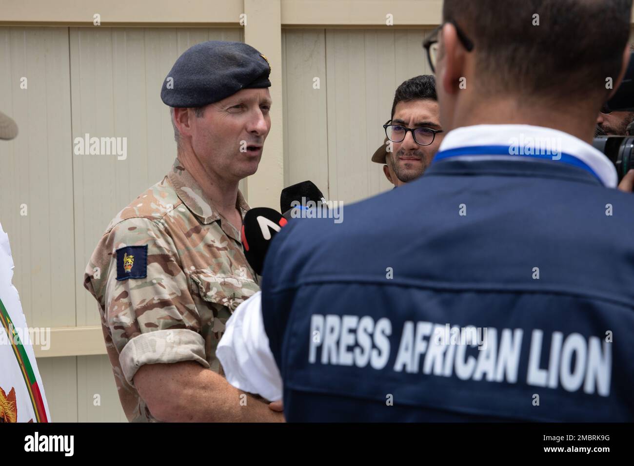 British Armed Forces Brigadier Marcus Mudd, 4th Light Brigade Combat ...