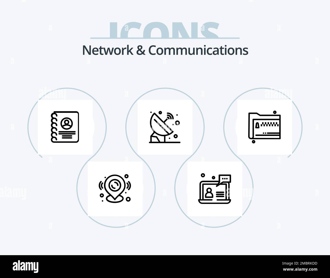Network And Communications Line Icon Pack 5 Icon Design. map pin. map ... Network And Communications Line Icon Pack 5 Icon Design. map pin. map ...