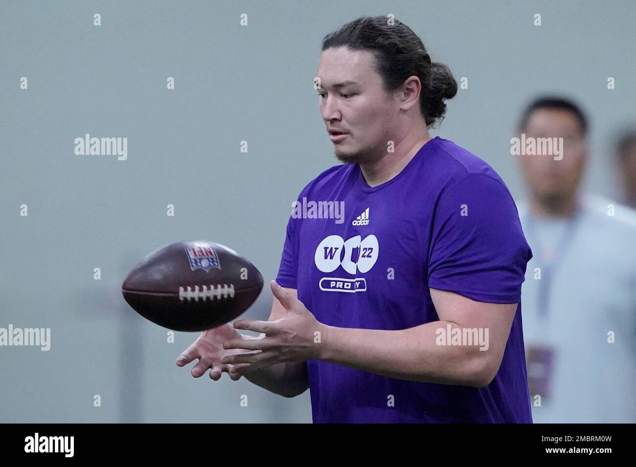 Washington offensive lineman Luke Wattenberg during Washington's NFL ...