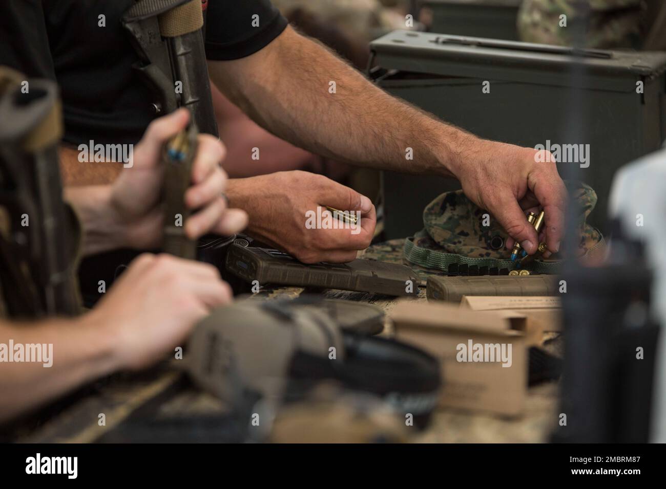 U.S. Marine Corps Staff Sgt. Samuel L. Judd, a close-quarters battle ...