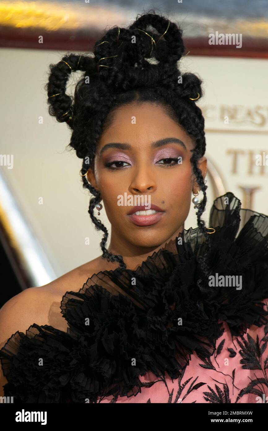 Jessica Williams poses for photographers upon arrival at the World ...