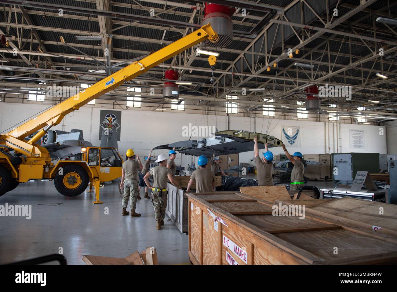 U.S. Air Force Airmen assigned to the 309th Aircraft Maintenance Group ...