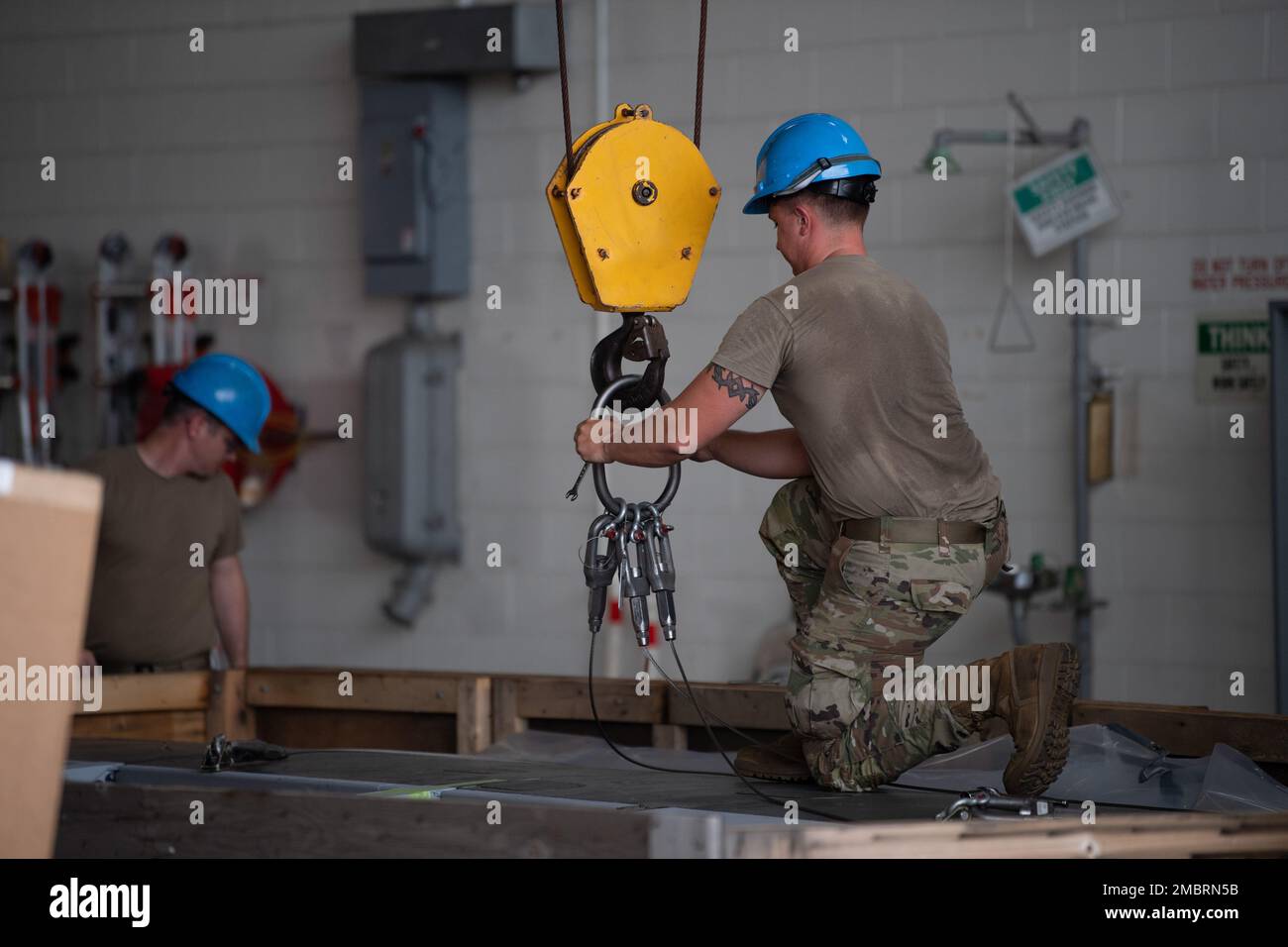 U.S. Air Force Staff Sgt. Bailey Brazil, 309th Aircraft Maintenance ...