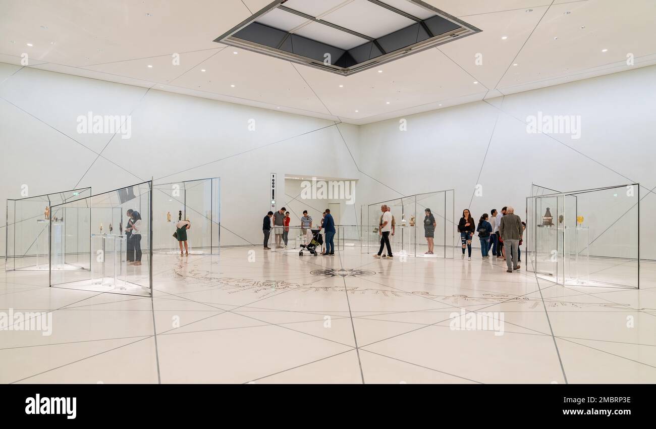 ABU dhabi in the Louvre Stock Photo - Alamy