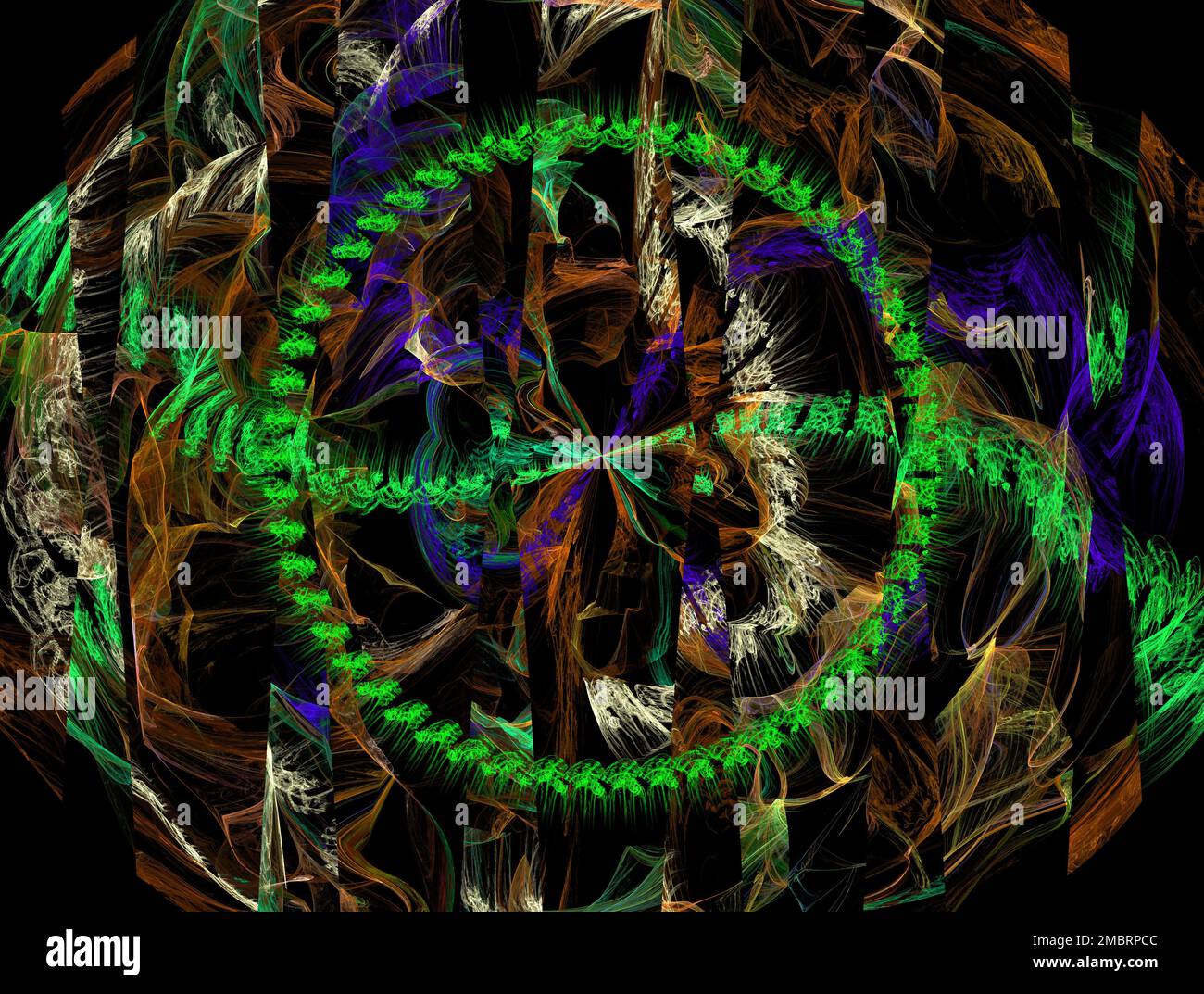 Imaginatory lush fractal texture image abstract background Stock Photo ...