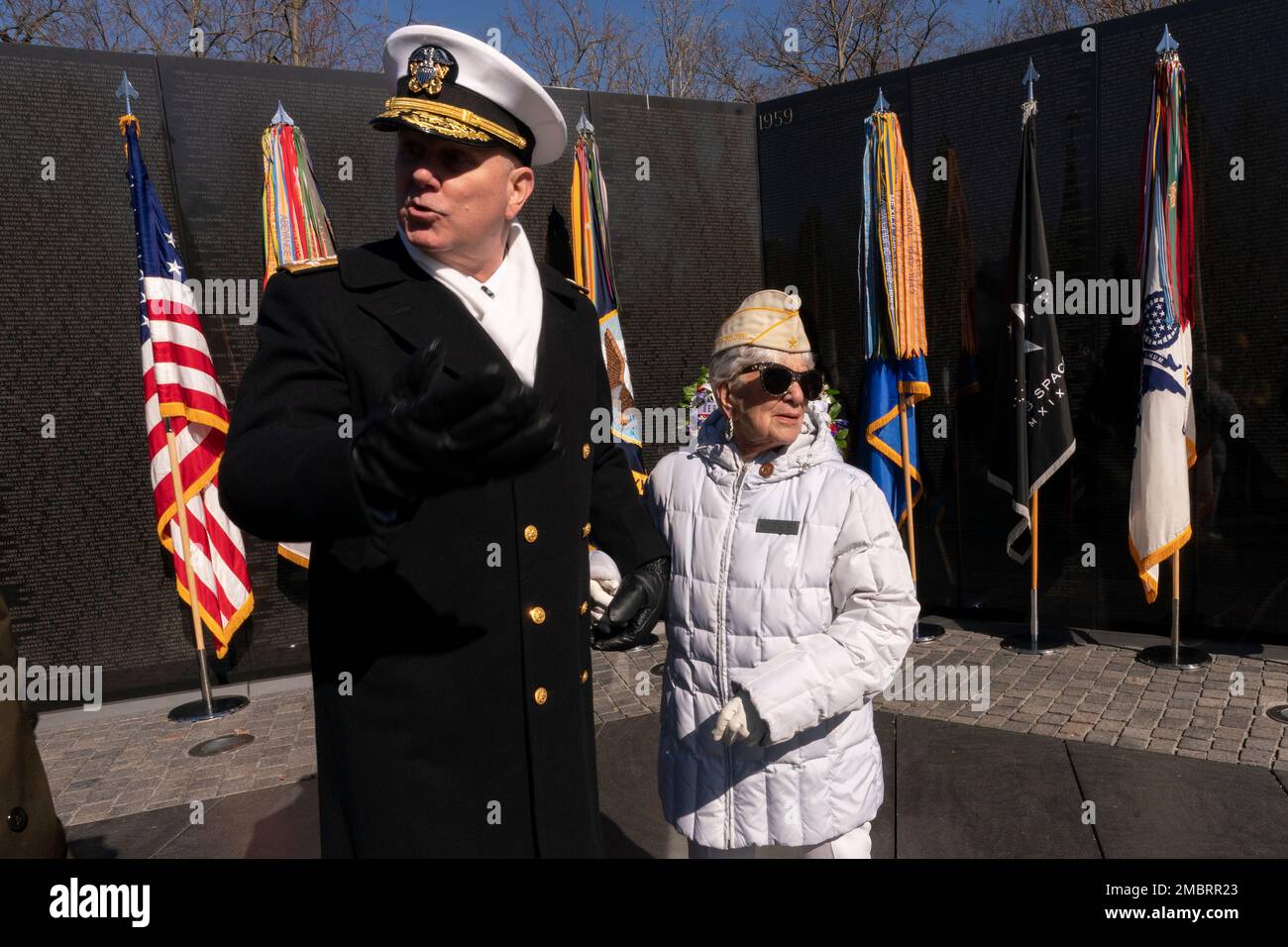 Vice Chairman of the Joint Chief of Staff Adm. Christopher Grady with a ...