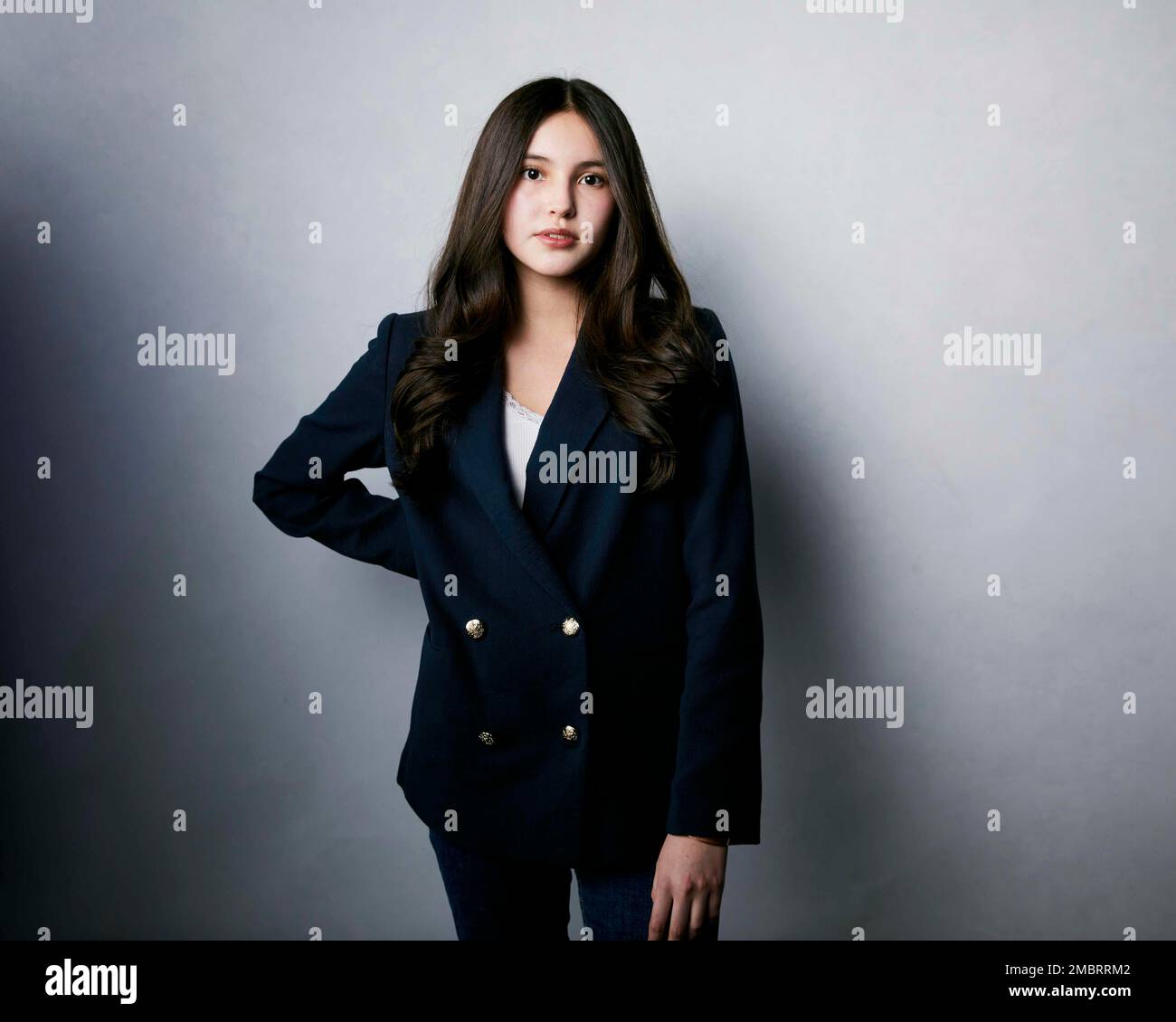 Isabel Deroy-Olson poses for a portrait to promote the film "Fancy ...