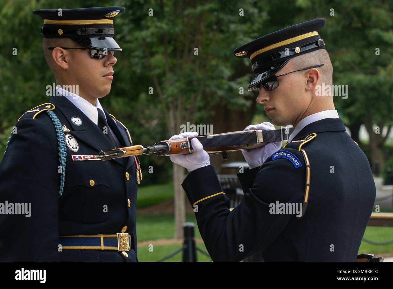 The Army JROTC Cadets competing in the 2022 Junior Leadership Bowl ...