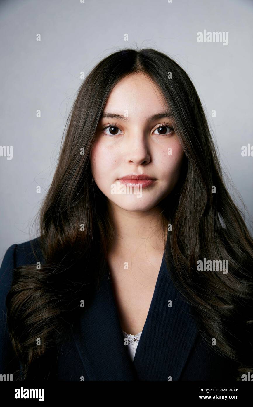 Isabel Deroy-Olson poses for a portrait to promote the film "Fancy ...